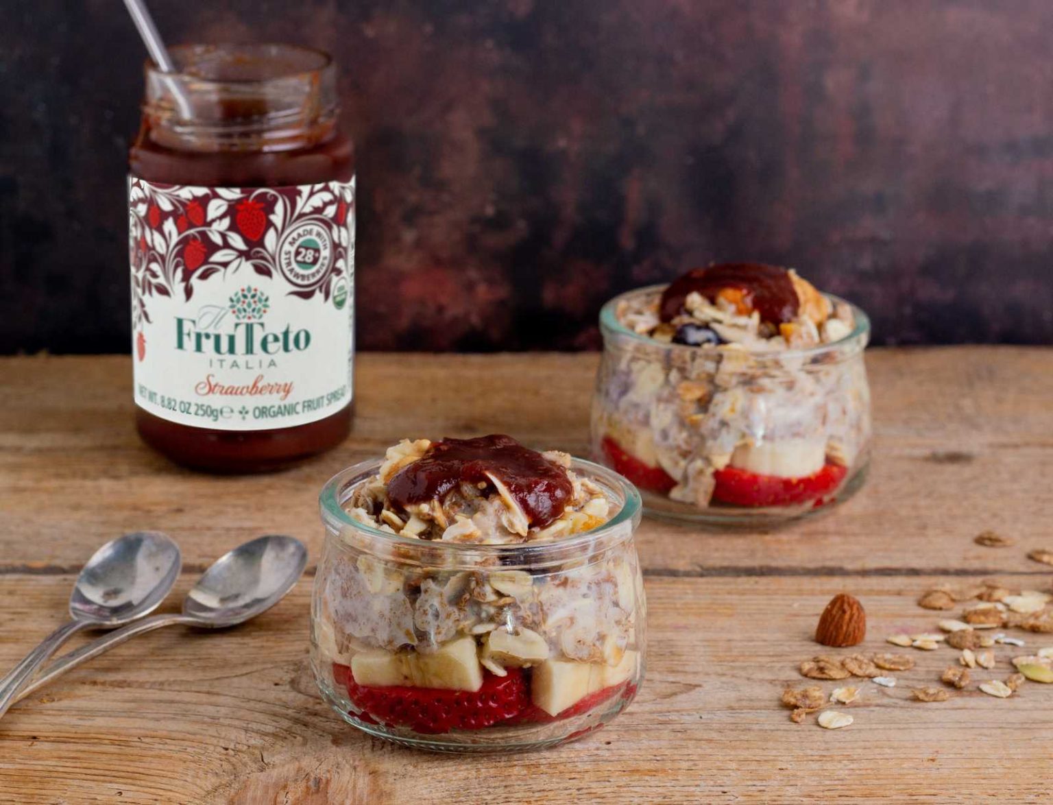 Organic Jam with No Added Sugar | 100% Fruit | Frutteto Italia